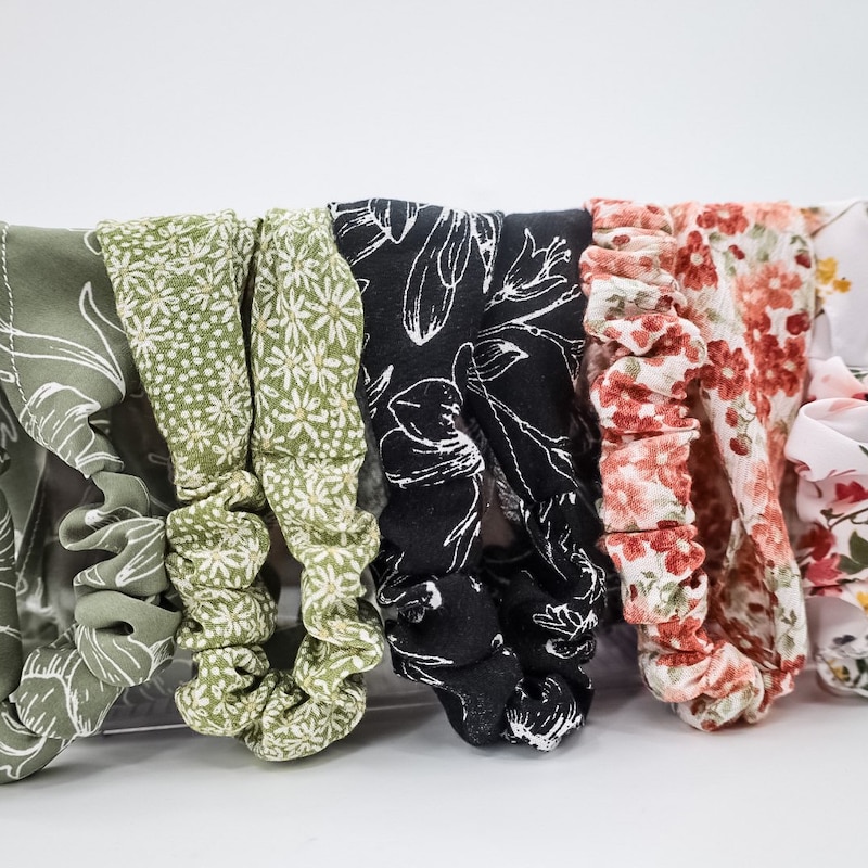 Chiffon Triangle Bandana - Etsy