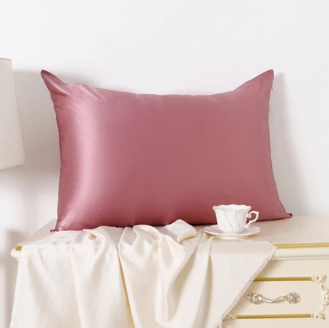 100% Mulberry Silk Pillowcase for Hair and Skin Health- Soft Premium ...