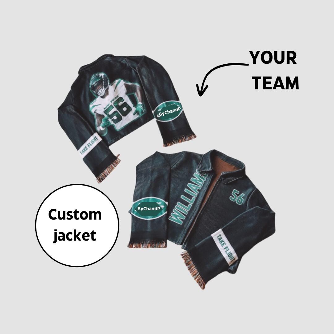 Custom Jacket Game-day Woven Jacket Custom Sports Jacket With Photos of ...