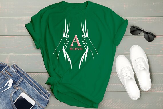 Super Hero MCMVIII 1908. Alpha Kappa A Pink and Green | Etsy