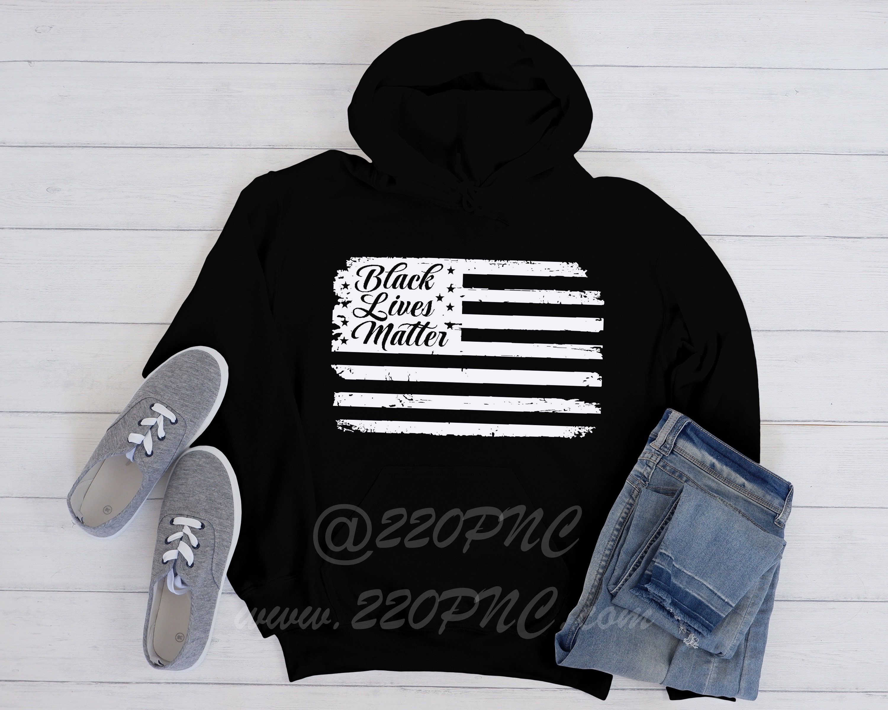 Black Lives Matter Flag | Equality | Justice | BLM | Sweatshirt ...
