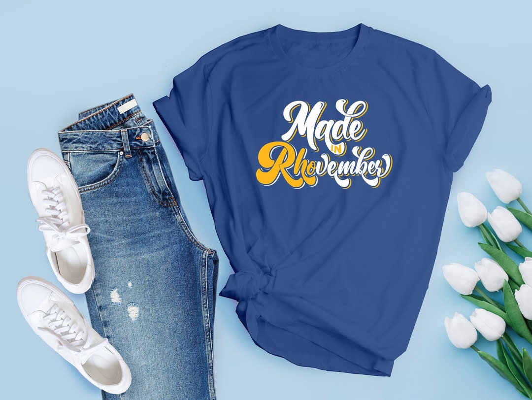 Sgrho - Made in Rhovember T-shirt - Etsy