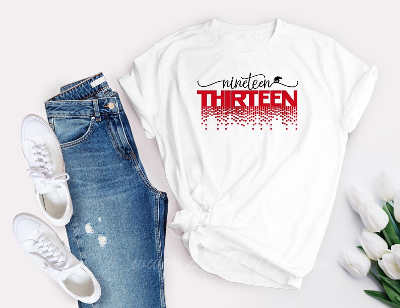 Delta - Nineteen Thirteen Digital Rain T-shirt - Etsy