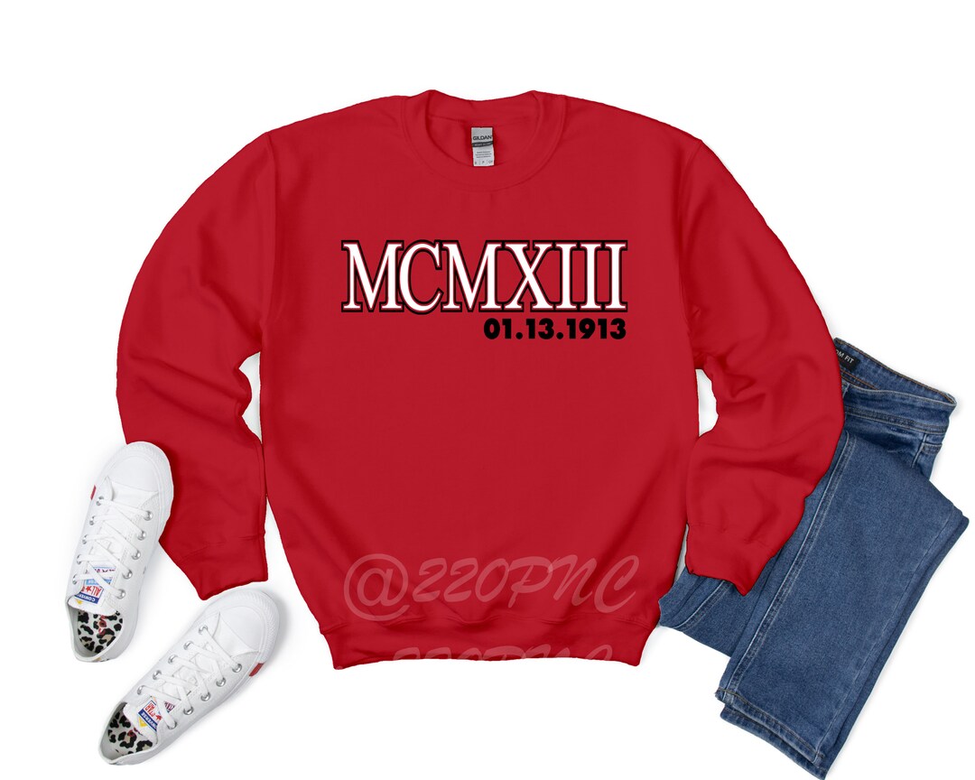 Double Roman MCMXIII (1913) Delta Sweatshirt | Devastating Since 1913 ...