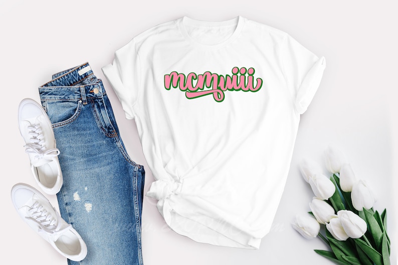 AKA Retro Roman Mcmviii T-shirt - Etsy