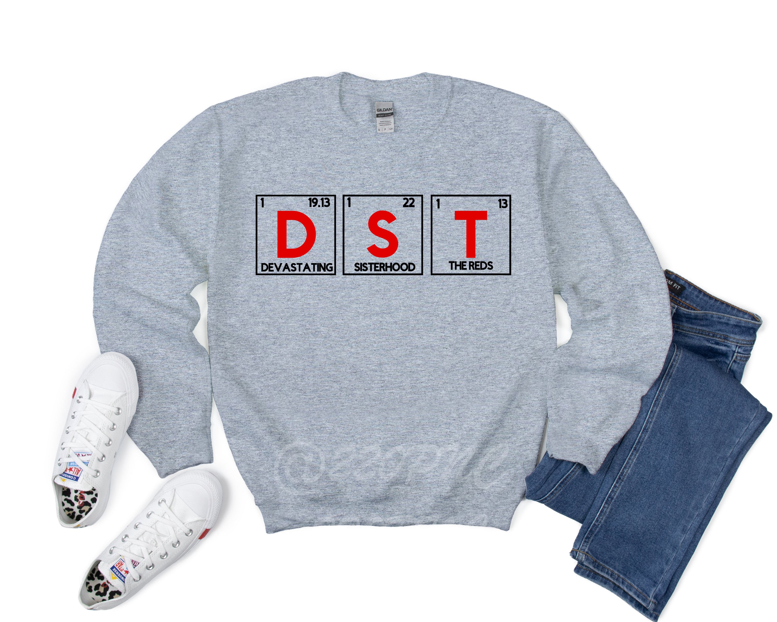 Delta DST 3 Element Sweatshirt - Etsy