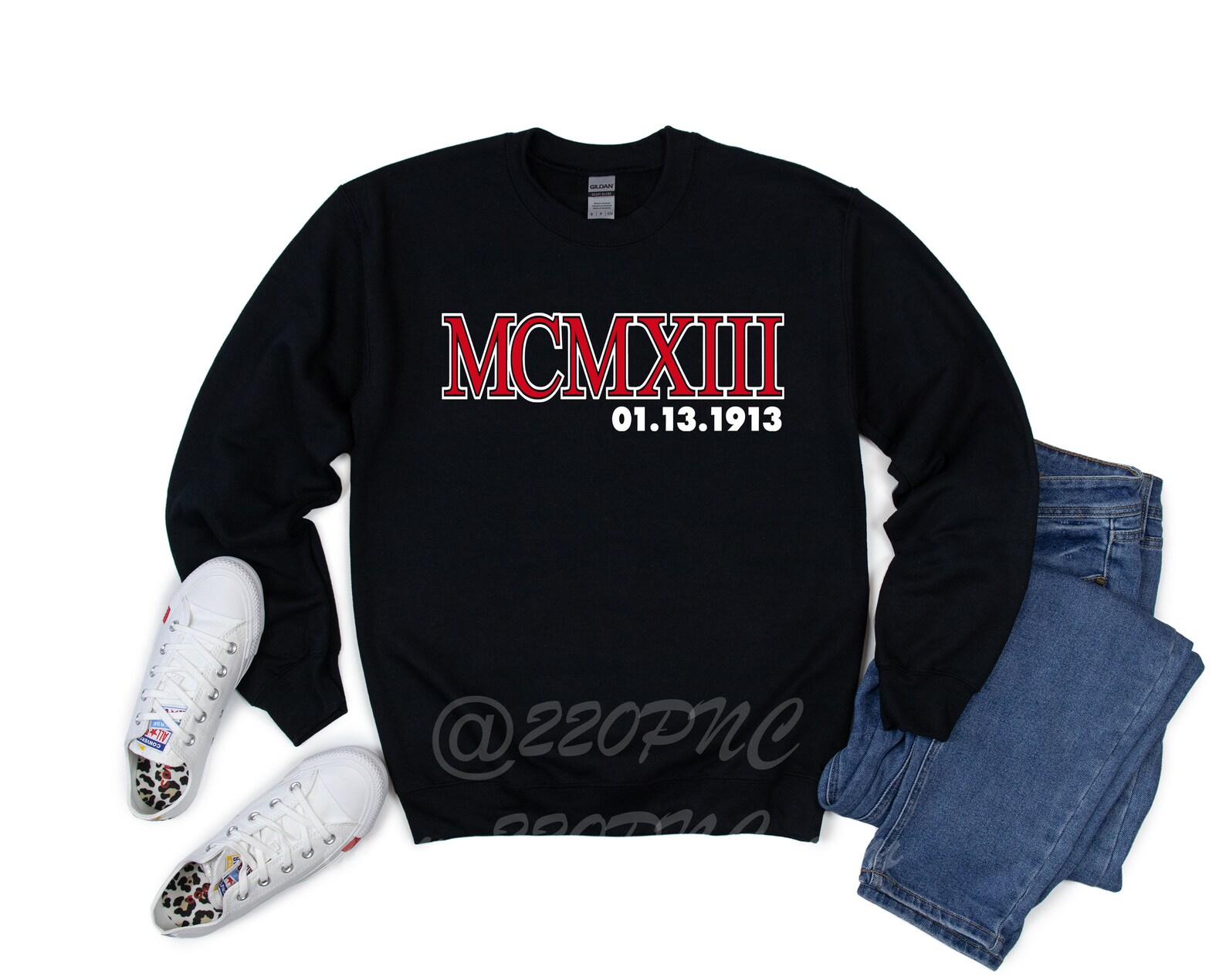 Double Roman MCMXIII (1913) Delta Sweatshirt | Devastating Since 1913 ...