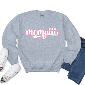 AKA - Retro Roman Mcmviii Sweatshirt - Etsy