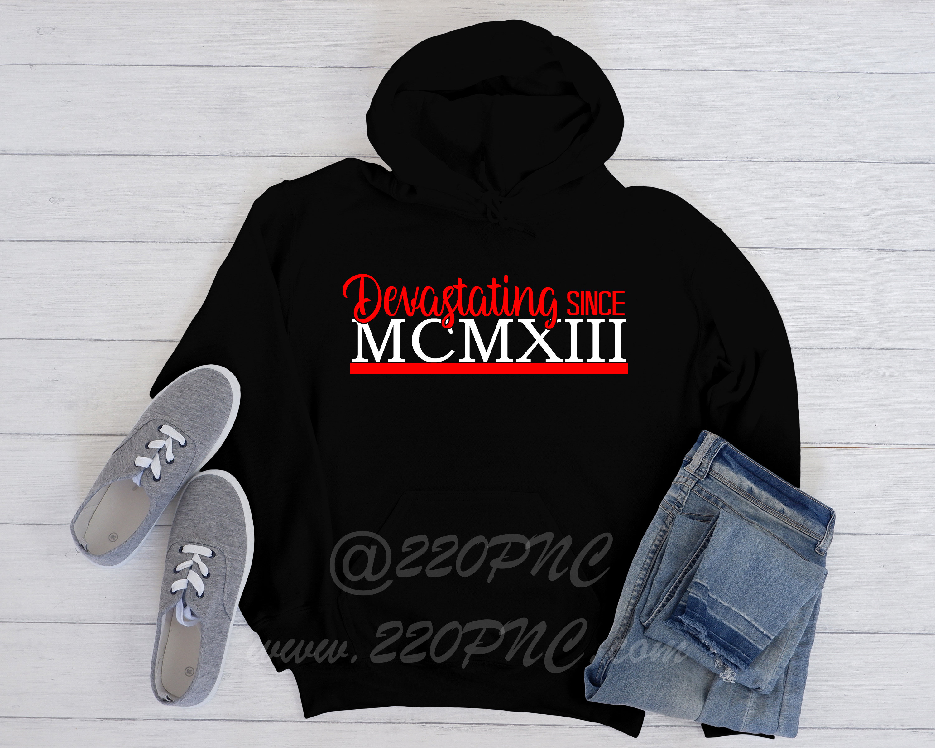 Devastating Since 1913 MCMXIII DST Roman Numeral Delta | Etsy