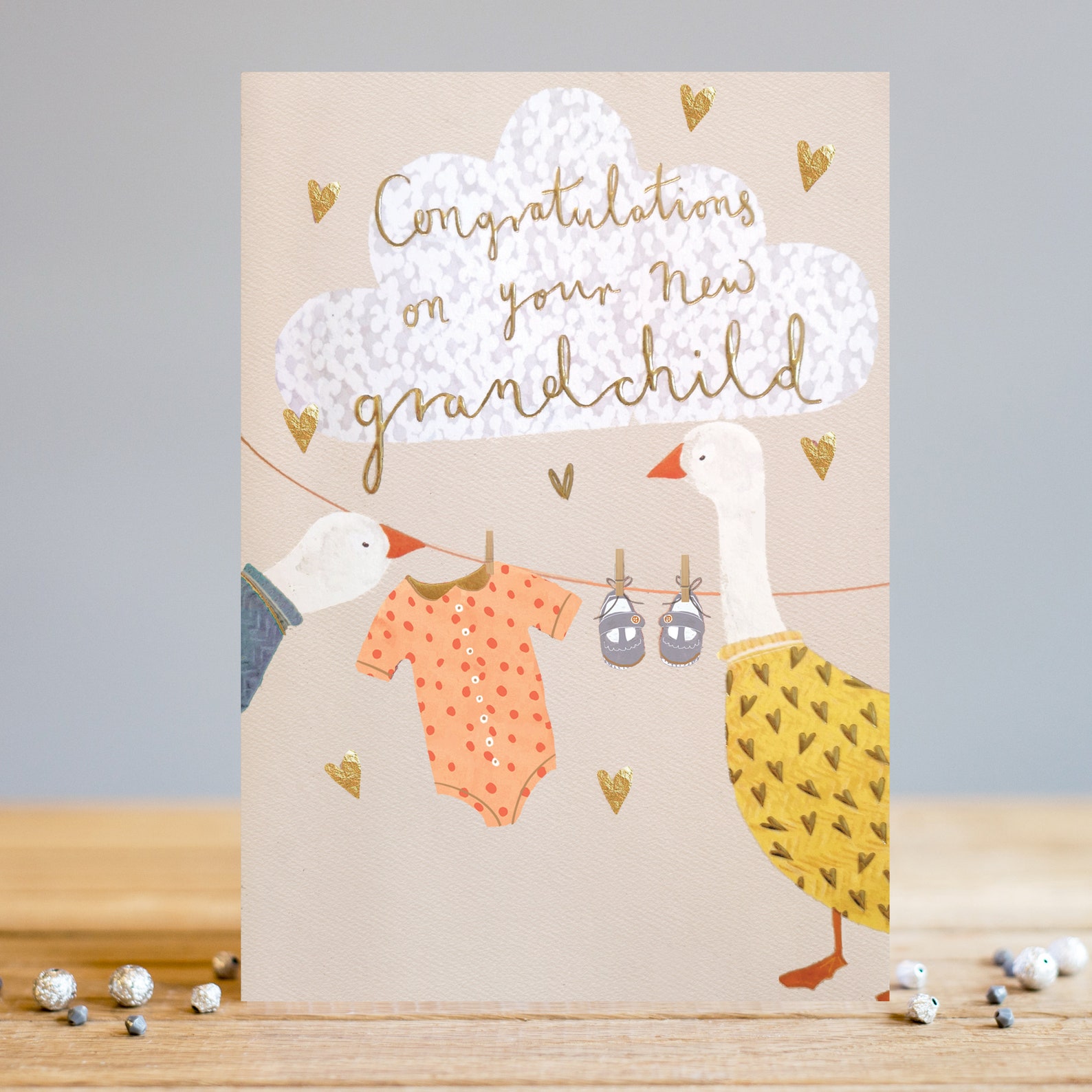 Congratulations On Your New Grandchild Greeting Card Blank - Etsy.de