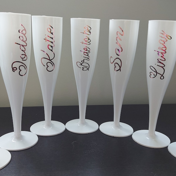 Prosecco Flute Bridesmaid - Etsy UK