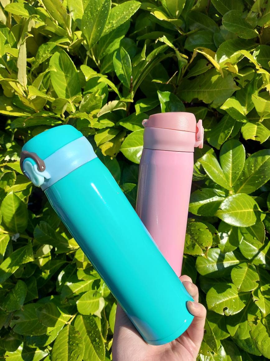 Personalised Insulated Flip Top Flask. Travel Cup Large Mug. | Etsy