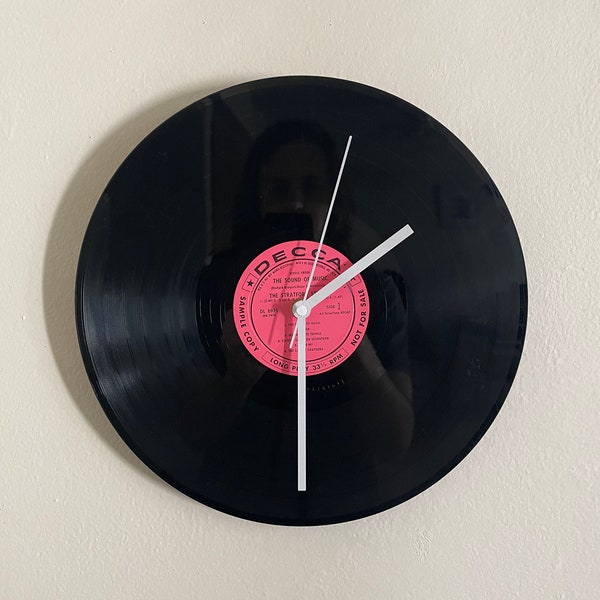 Vinyl Record Clock - Etsy
