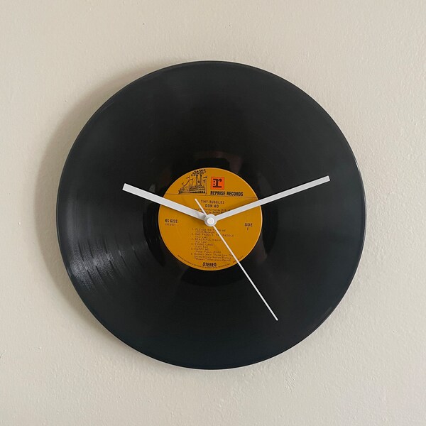 Vinyl Record Clock - Etsy