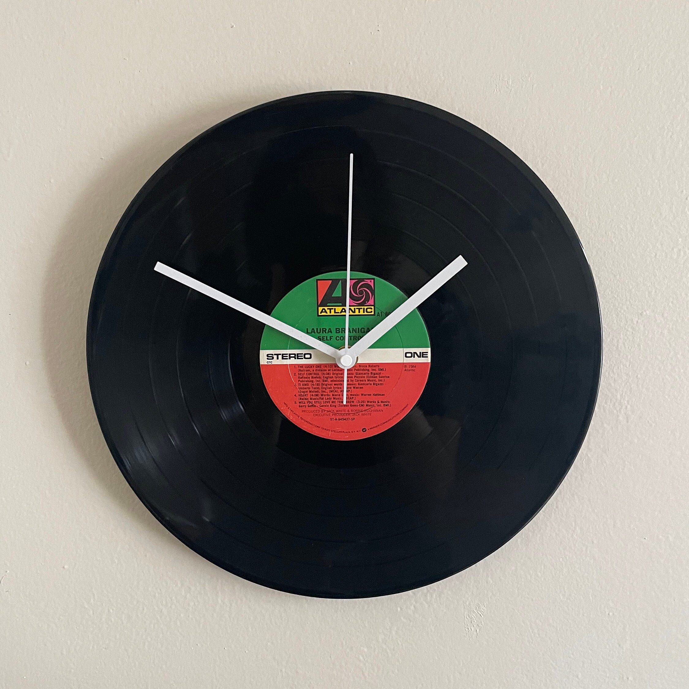 Vinyl Record Clock 12 Made From Real Upcycled Vintage Vinyl - Etsy