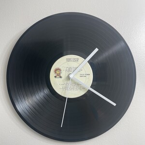 Vinyl Record Clock 12 Made From Real Upcycled Vintage Vinyl - Etsy