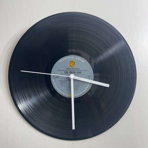 Vinyl Record Clock 12 Made From Real Upcycled Vintage Vinyl - Etsy