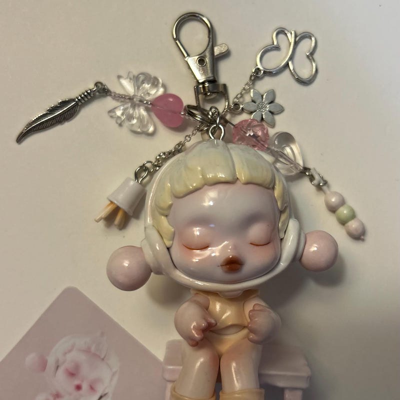 Skullpanda Keychain - Etsy