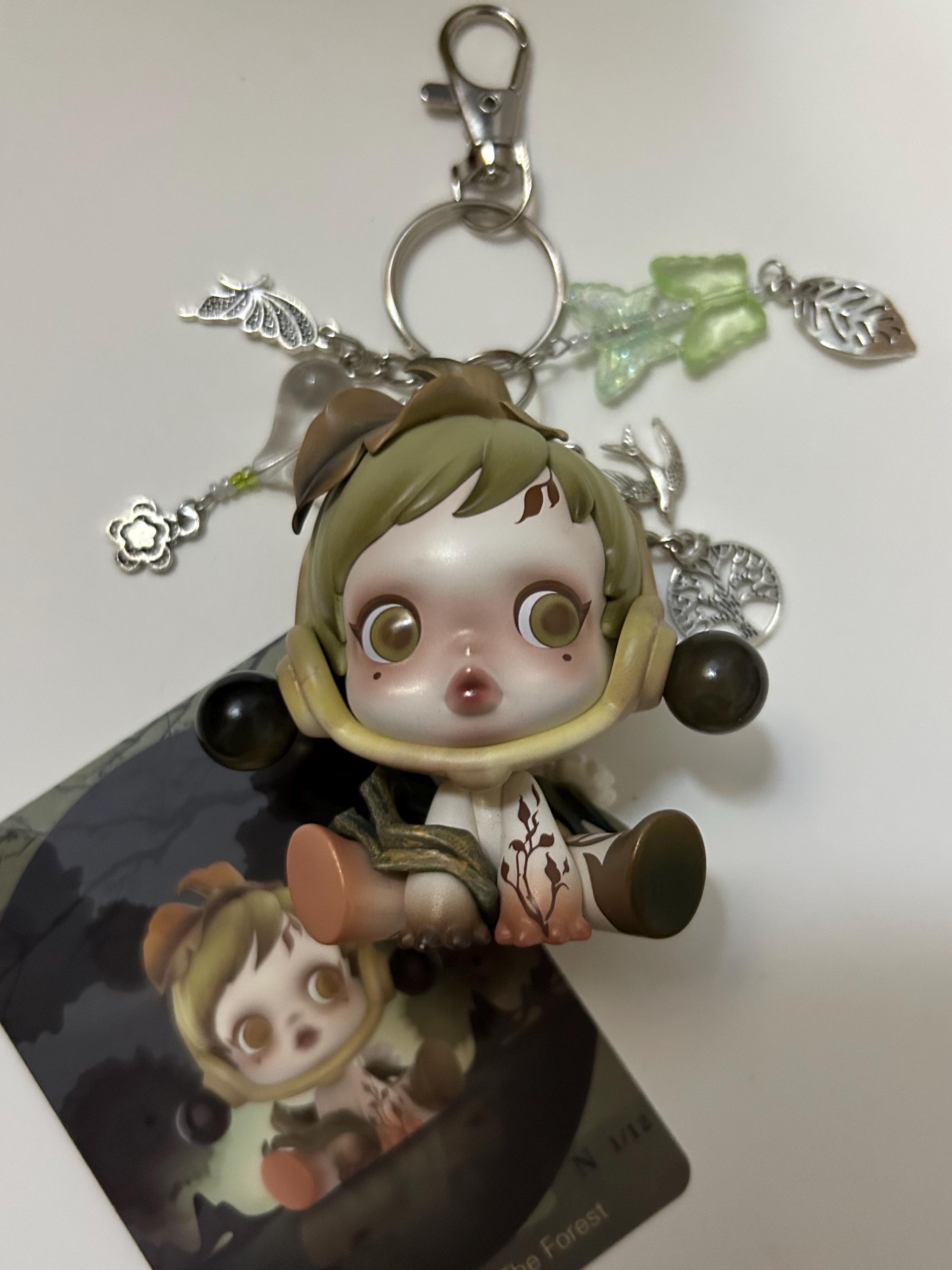 Skullpanda “everyday Wonderland” Keychain- the Forest - Etsy