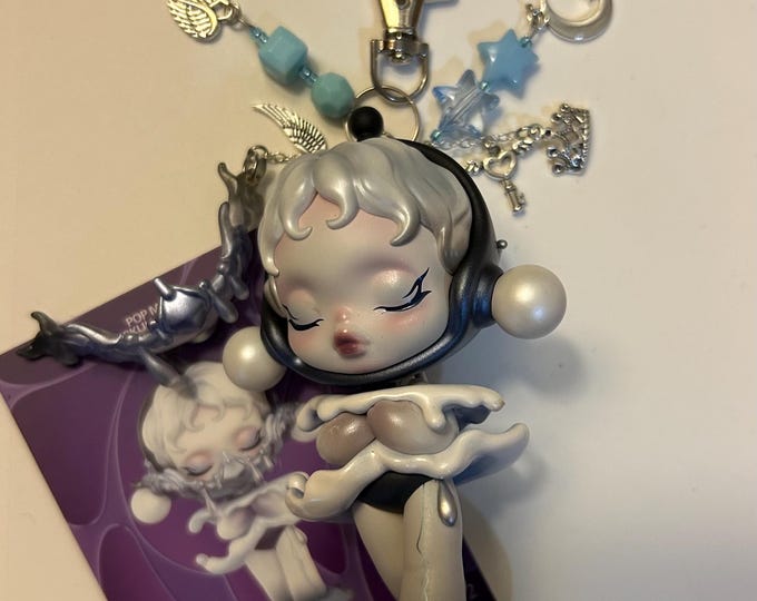 Skullpanda Keychain- “the Sound” the Pensiveness - Etsy