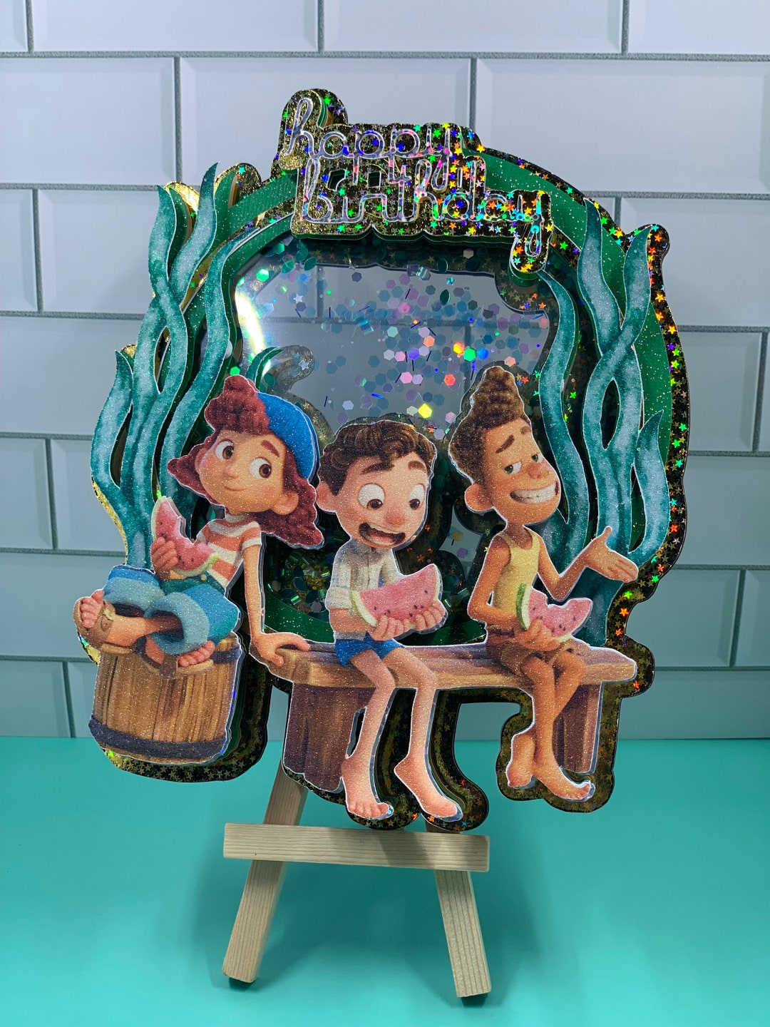 Luca Cake Topper Shaker - Etsy