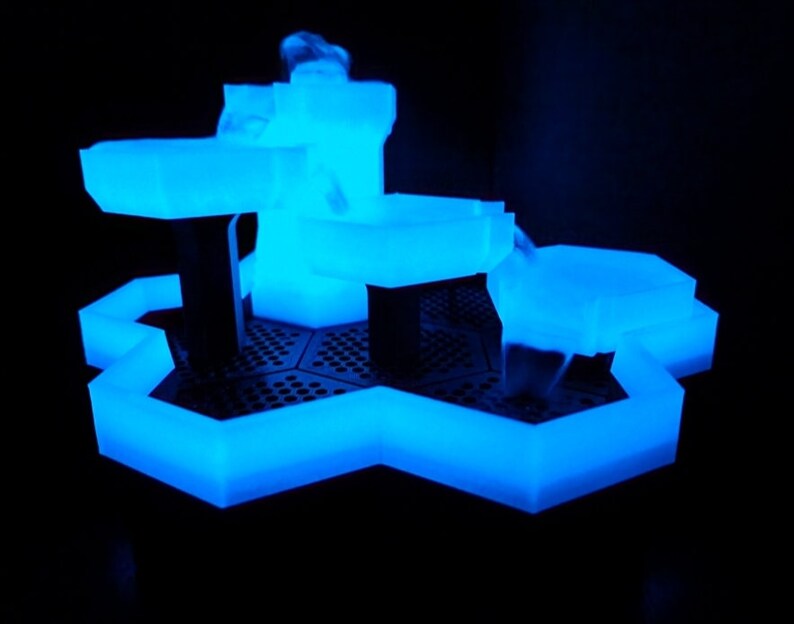 3D Printed Desktop Water Fountain - Etsy