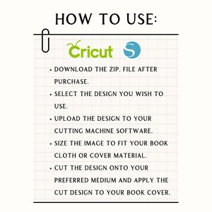Bookbinding Cover SVG Cut File - Vintage Book Front Cover Design Files ...