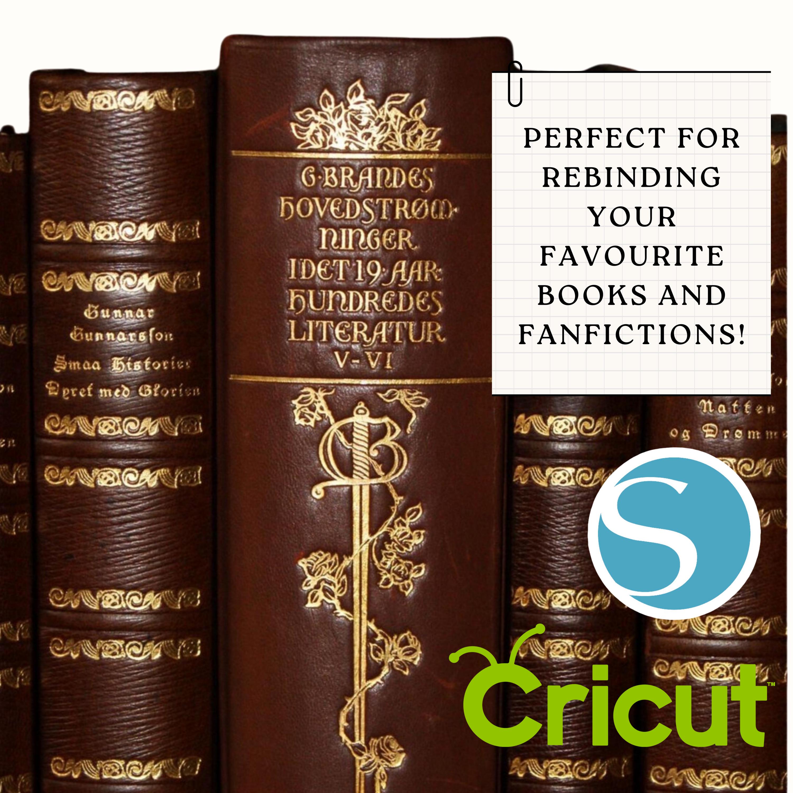 Fantasy Bookbinding Spine Designs - PNG Files for Rebinding Vinyl ...