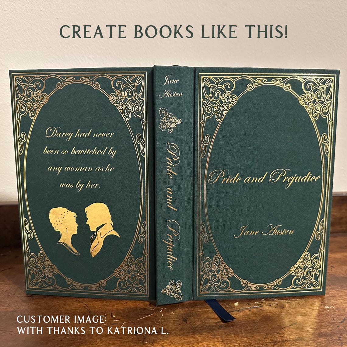 Bookbinding Cover SVG Cut File - Vintage Book Front Cover Design Files ...