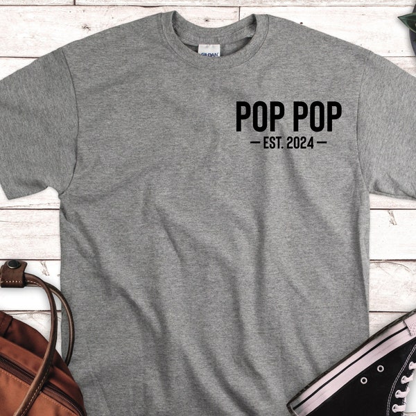 Pop Pop Shirt Personalized - Etsy