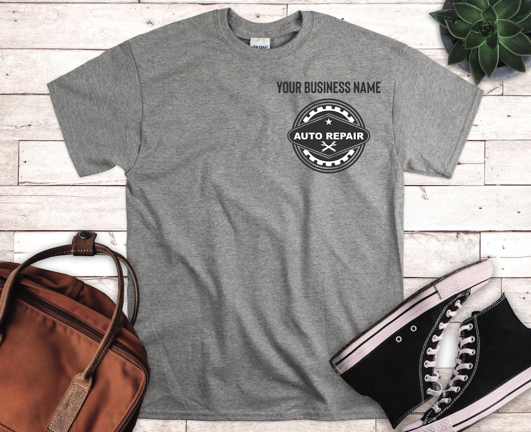 Customized Auto Repair Logo Shirt, Customized Auto Shop Logo Shirt ...
