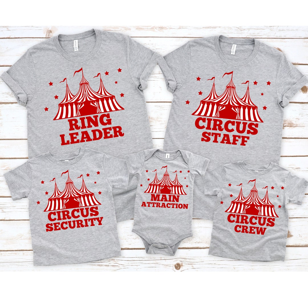 Circus Staff Birthday Shirt, Ring Leader Birthday Shirt, Main ...
