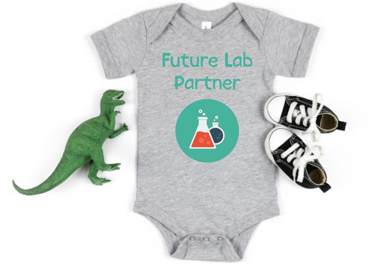 Future Lab Partner Baby Bodysuit, Scientist Gift, Science Baby Lab Tech ...