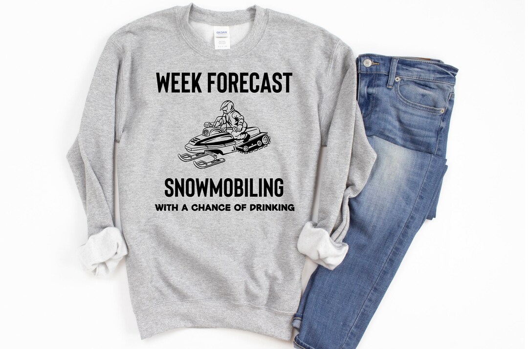 Funny Snowmobile Shirt - Snowmobiler Shirt, Snowmobiling Gift ...