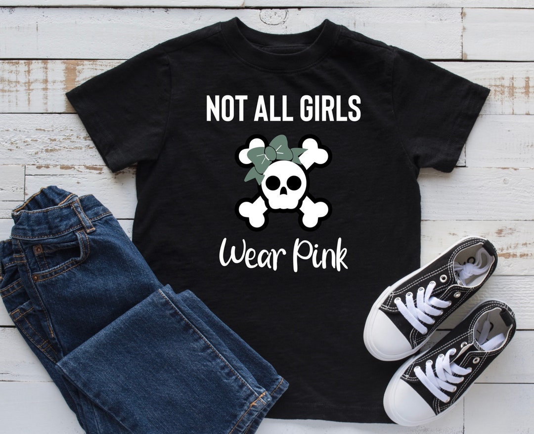 Not All Girls Wear Pink Punk Baby Punk Rocker Kid One Piece or Toddler ...