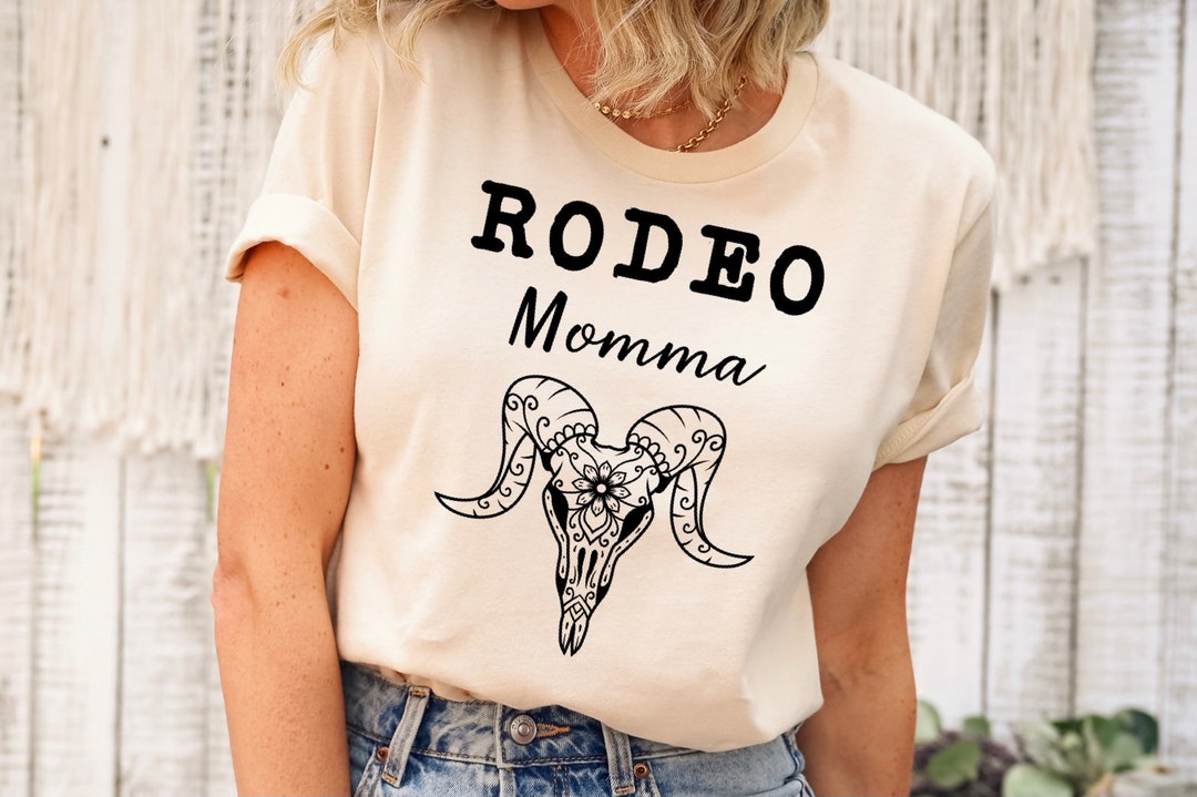 Rodeo Mama, camisa de rodeo para mujer. Linda camisa de rodeo, mamá de ...