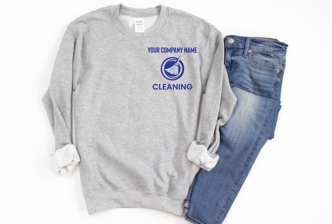 Customized Cleaning Business Logo Shirt, Customized Cleaning Company ...
