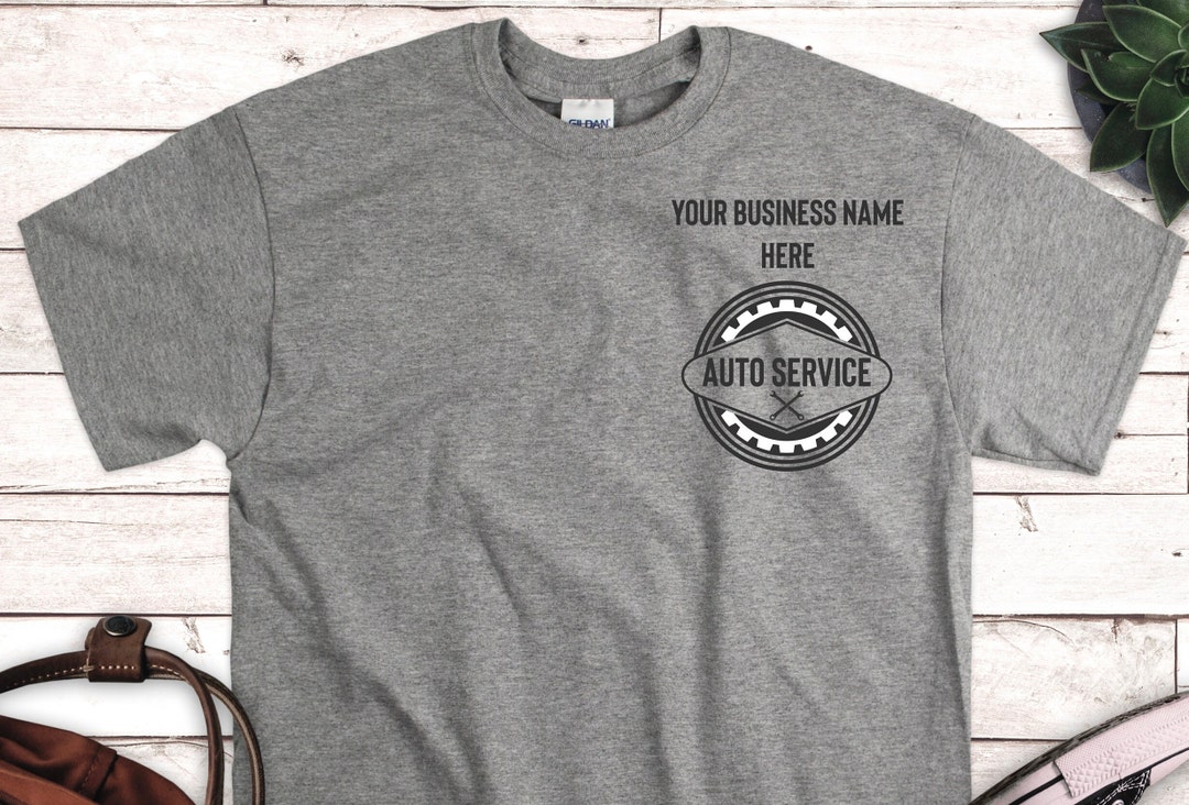 Customized Auto Service Logo Shirt, Customized Auto Shop Logo Shirt ...