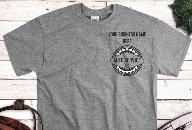 Customized Auto Service Logo Shirt, Customized Auto Shop Logo Shirt ...