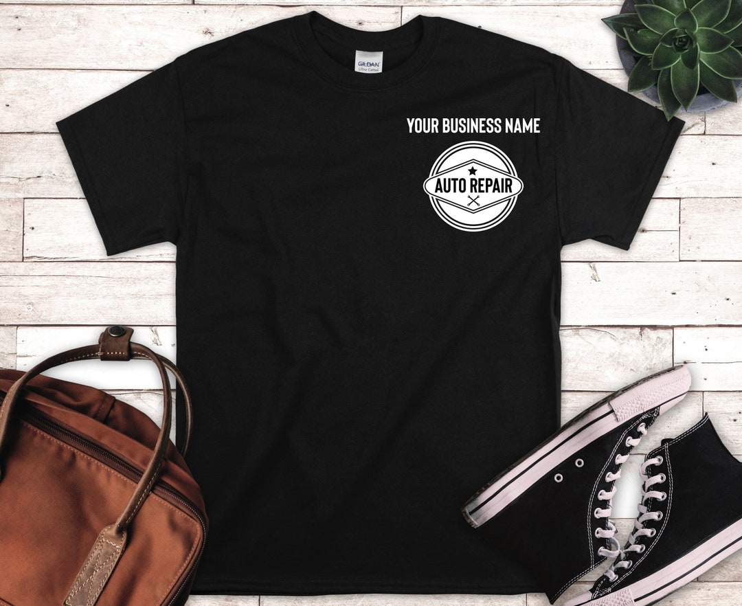 Customized Auto Repair Logo Shirt, Customized Auto Shop Logo Shirt ...