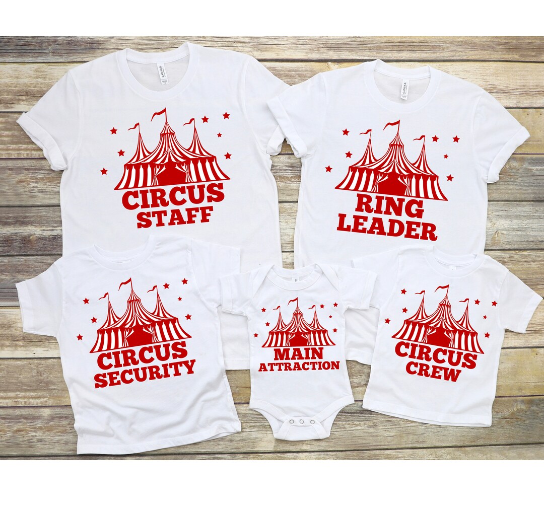 Circus Staff Birthday Shirt, Ring Leader Birthday Shirt, Main ...