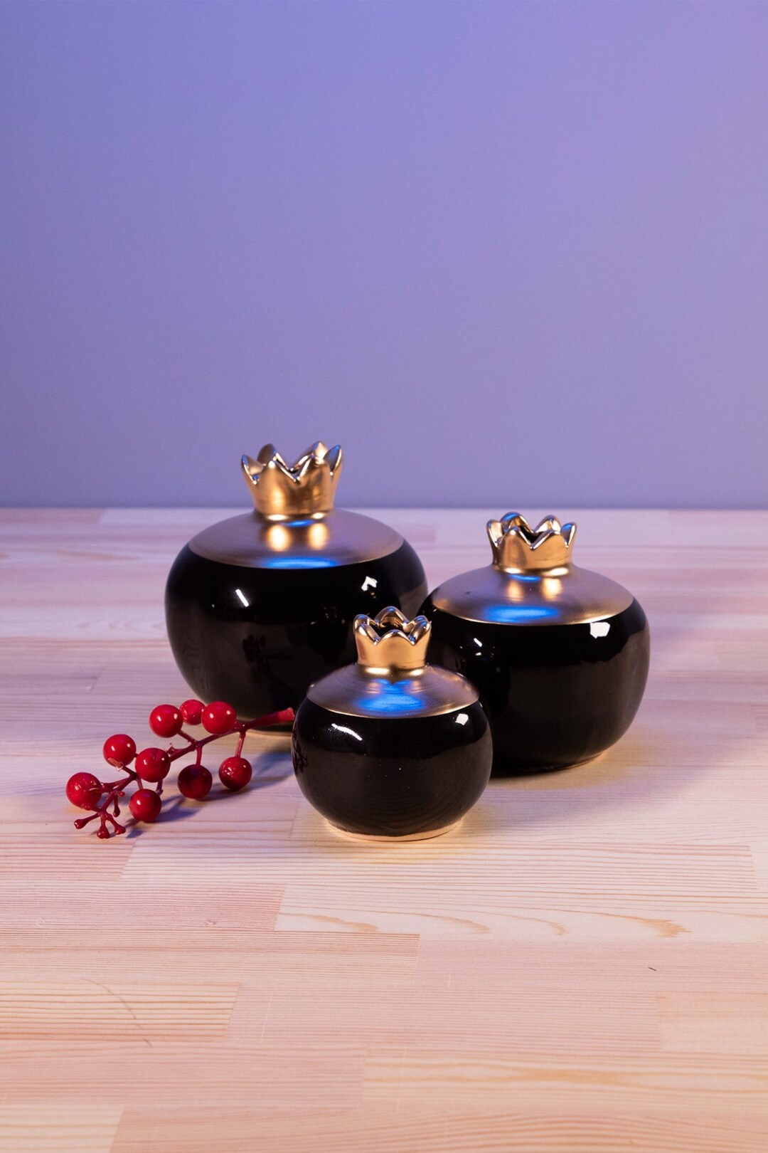 Granaatappel Vaas set Turkse keramische kunst - Etsy Nederland