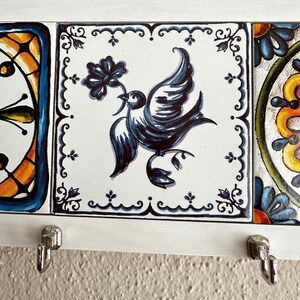 Talavera Key Holders Key Holder for Wall Turquoise Rustic - Etsy