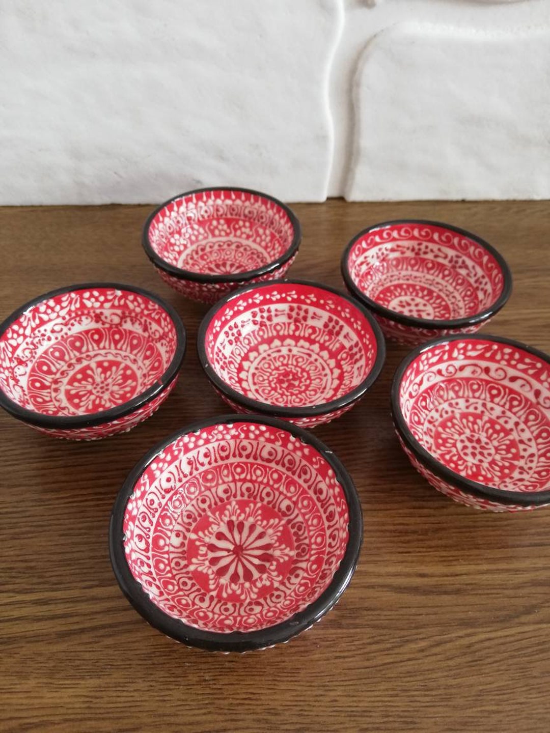Wedding Favors for Guest, Turkish Ceramic Pinch Bowls, Handmade Mezze ...
