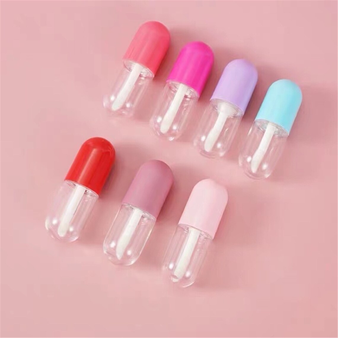 3ml Mini Cute Portable Capsule Lip Gloss Tube Empty Lip Glaze - Etsy