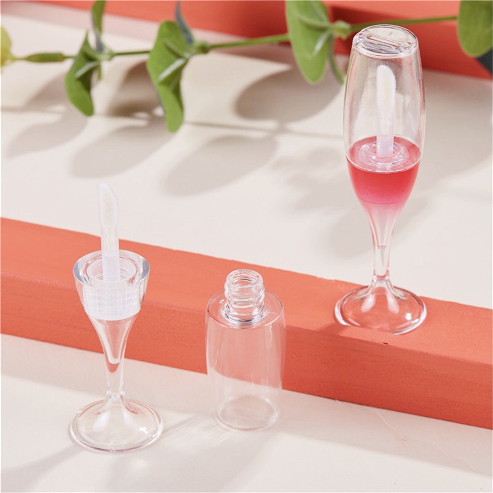 7ml Creative Mini Red Wine Glass Lip Gloss Tube Lip Glaze Tube Etsy
