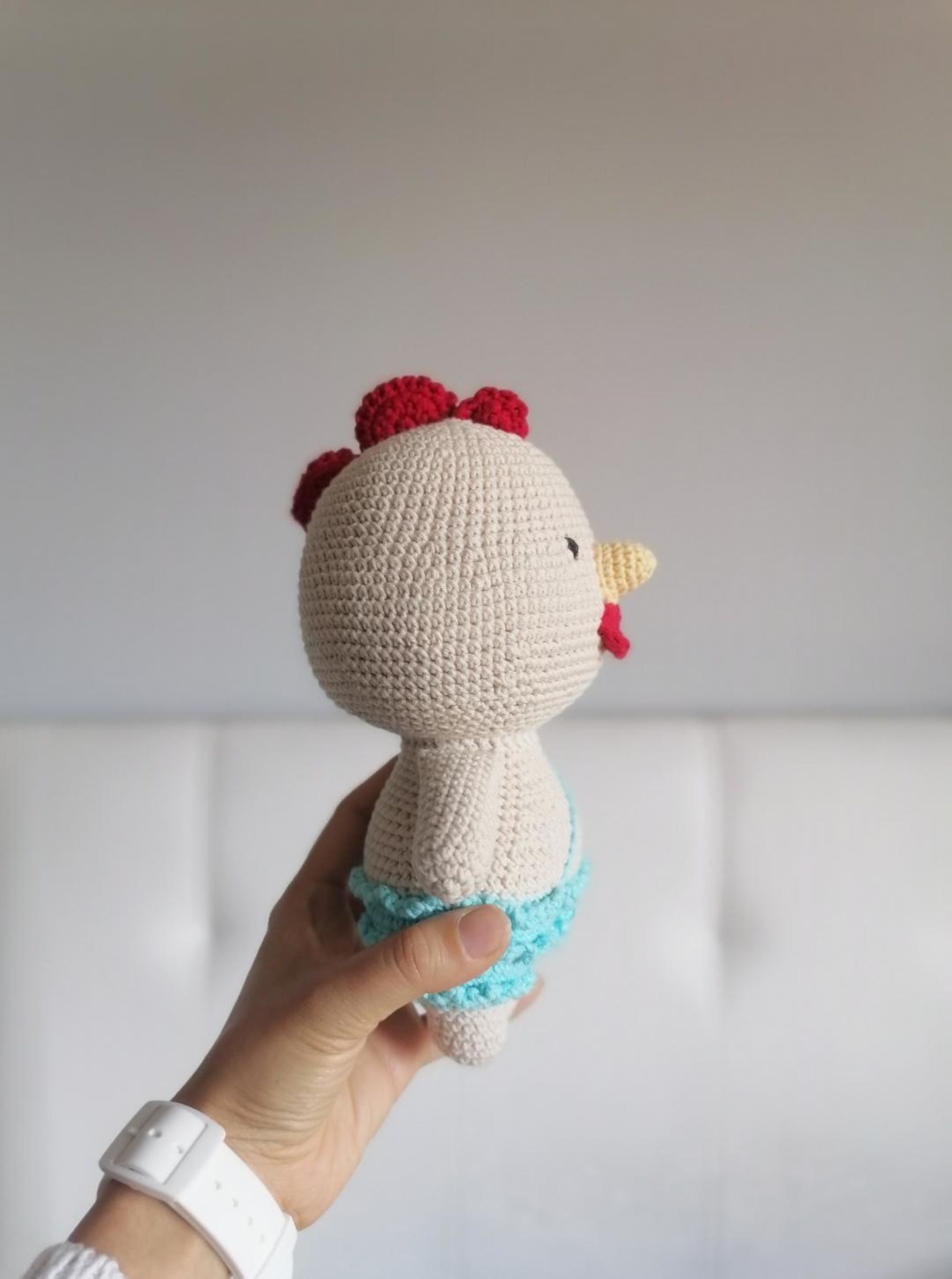 Crochet Chicken, Amigurumi Chicken, Chicken Plushie, Stuffed Chicken ...