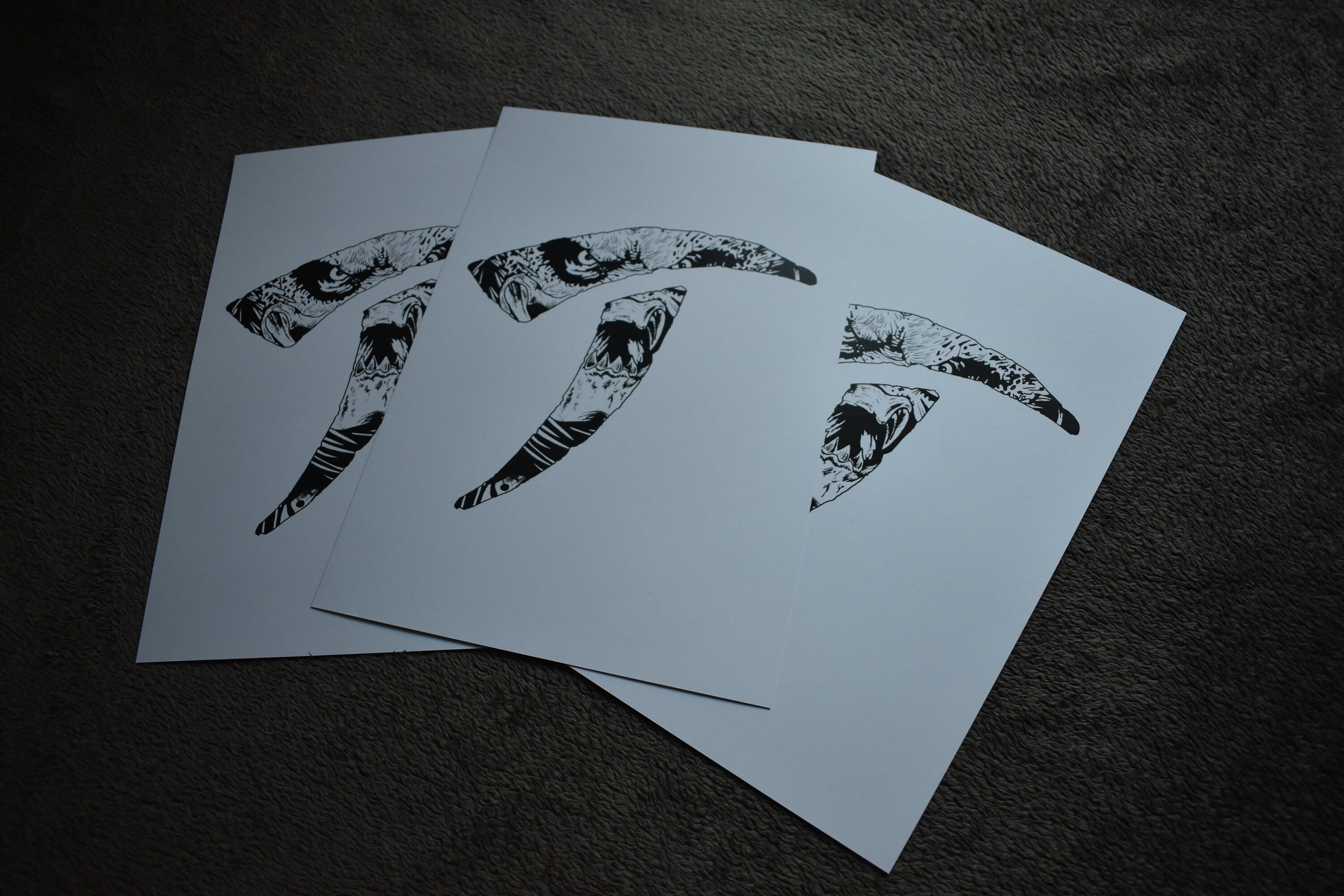 Yautja Clan Design / A4 Art Print - Etsy