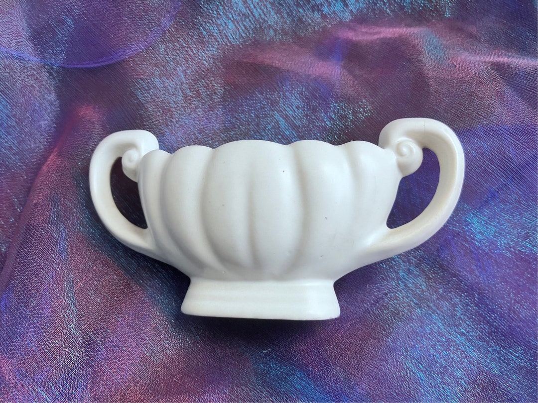 Wade Pottery Mini Planter, Mini Decorative Posy Vase, Miniature White ...