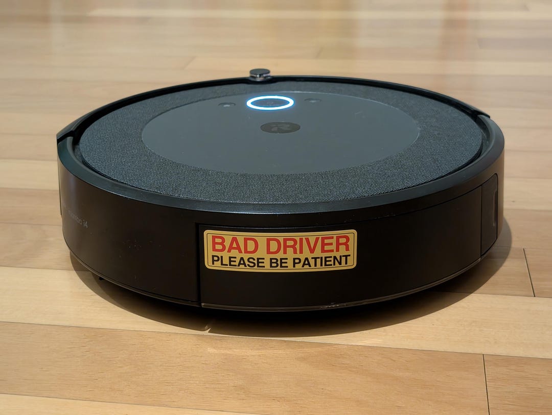 Roomba Student Bad Driver Bumper Stickers - Etsy